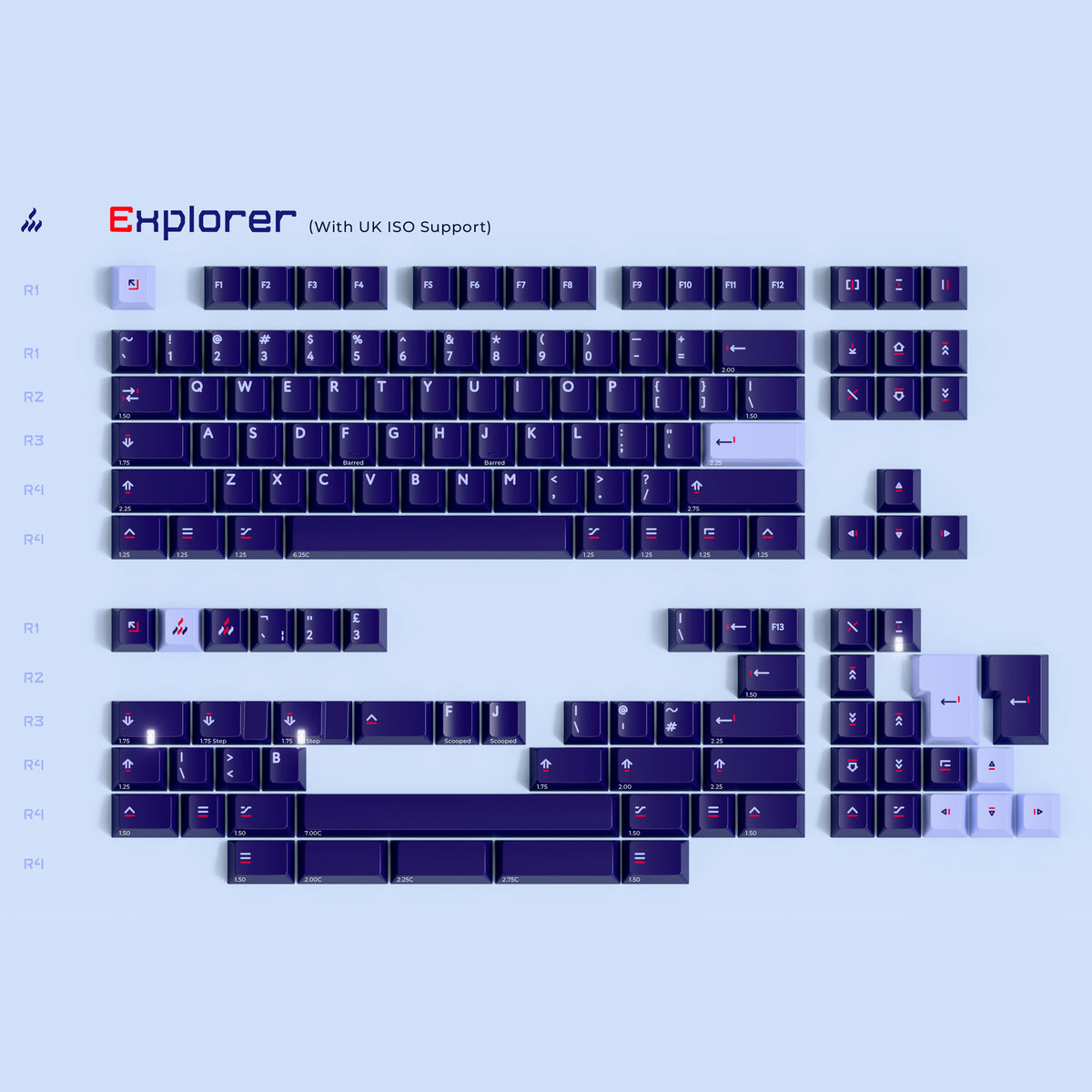 PBTFans Voyager – KBDfans® Mechanical Keyboards Store