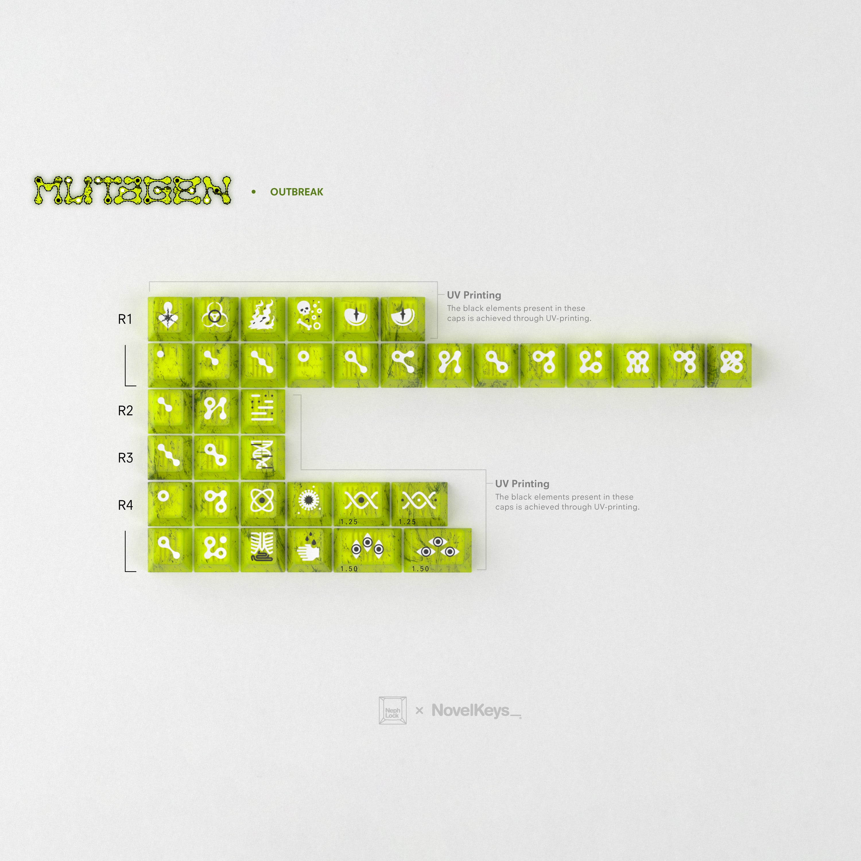 GMK CYL Mutagen – KBDfans® Mechanical Keyboards Store