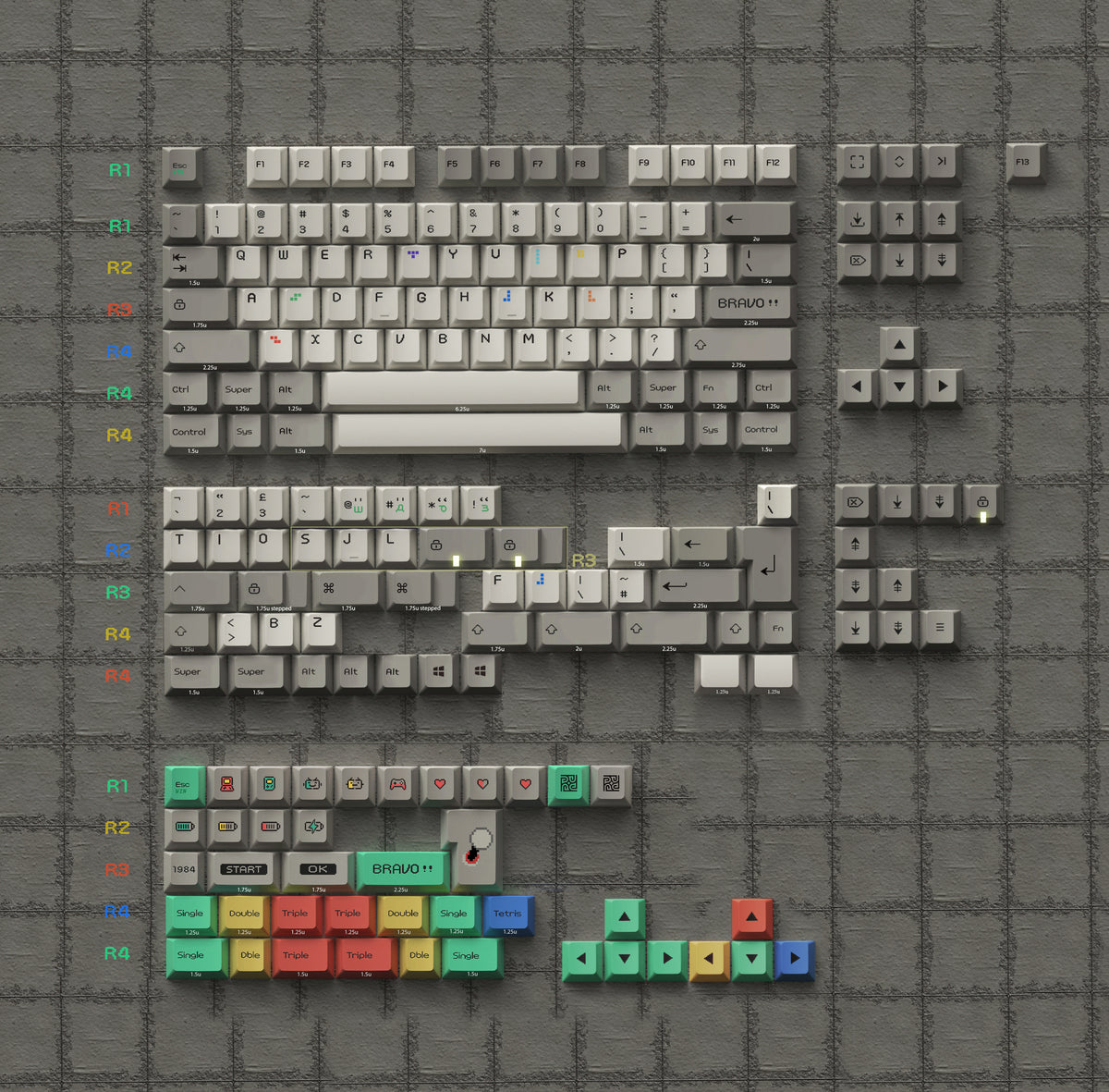 PBTfans Block game – KBDfans® Mechanical Keyboards Store