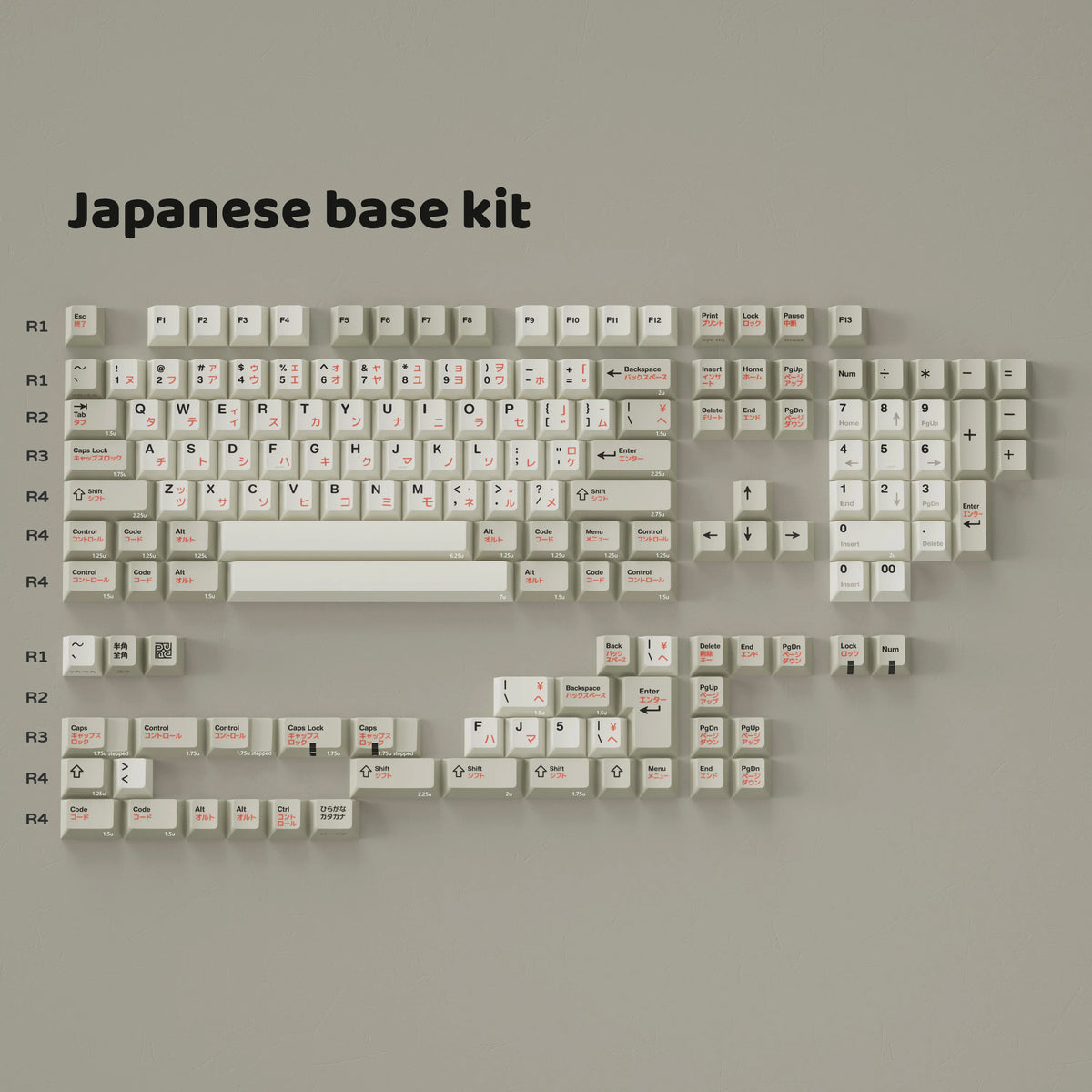 PBTfans Doppelganger Japanese – KBDfans® Mechanical Keyboards Store
