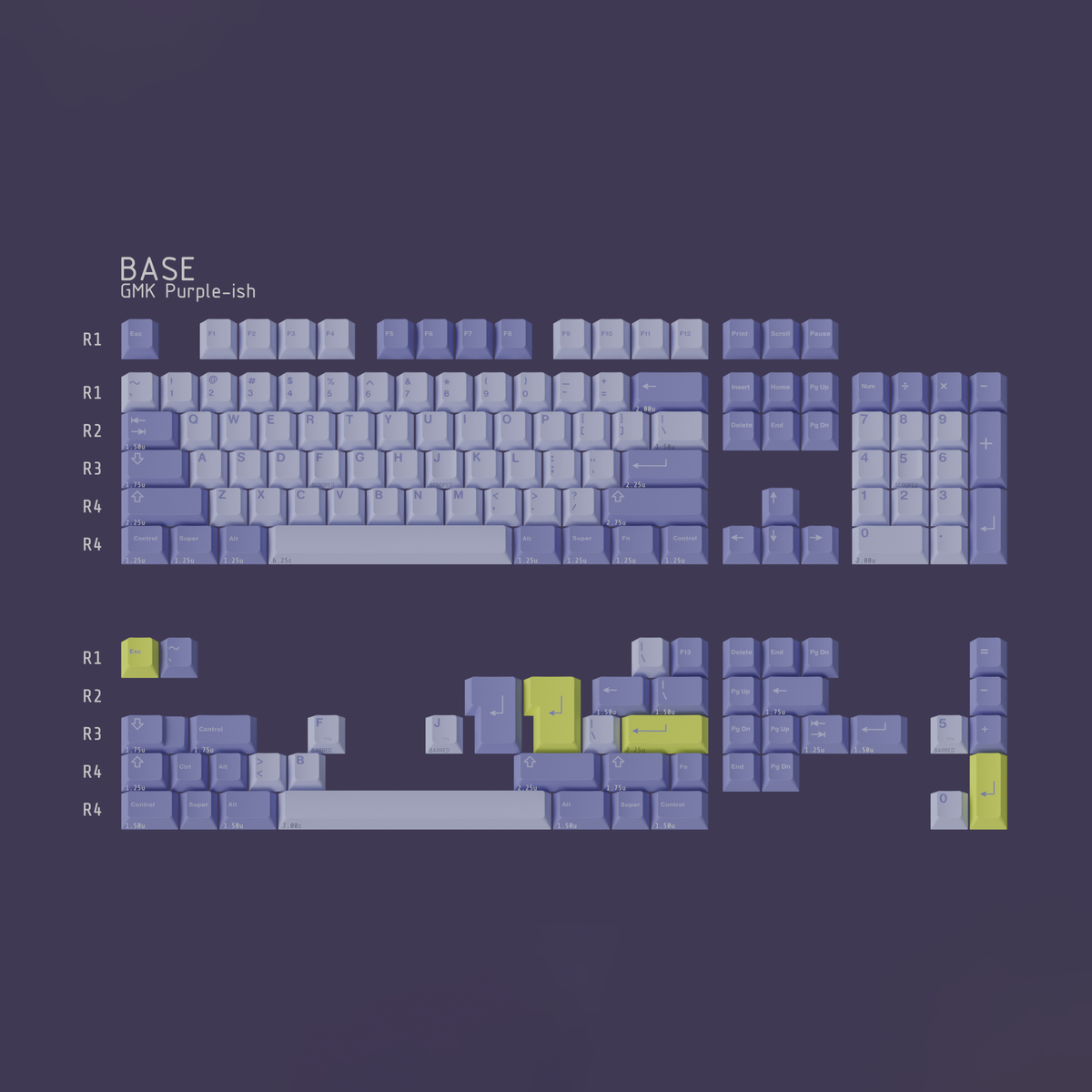 [EXTRA] GMK Purple-ish – KBDfans® Mechanical Keyboards Store